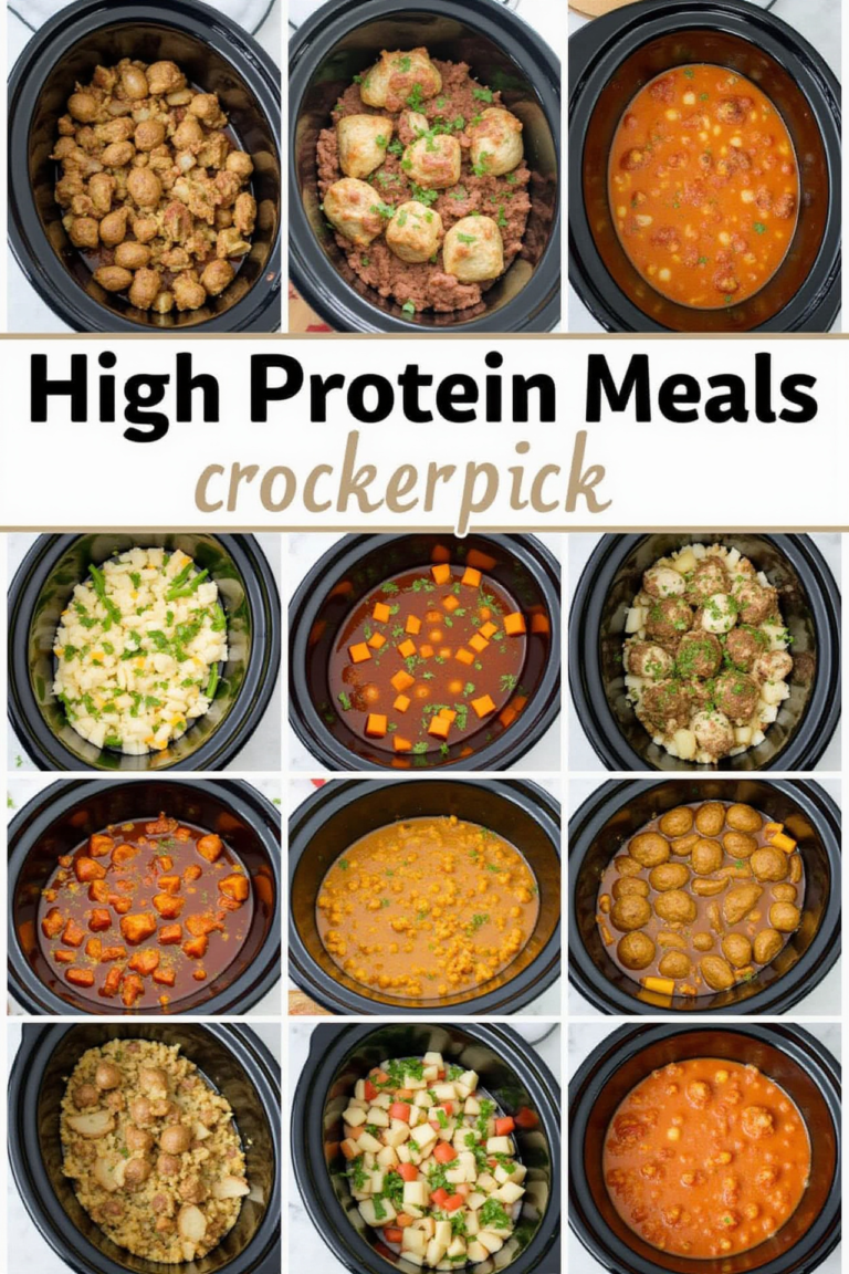 High Protein Crockpot Magic: Your Go-To Meal Prep Powerhouse - Protein ...