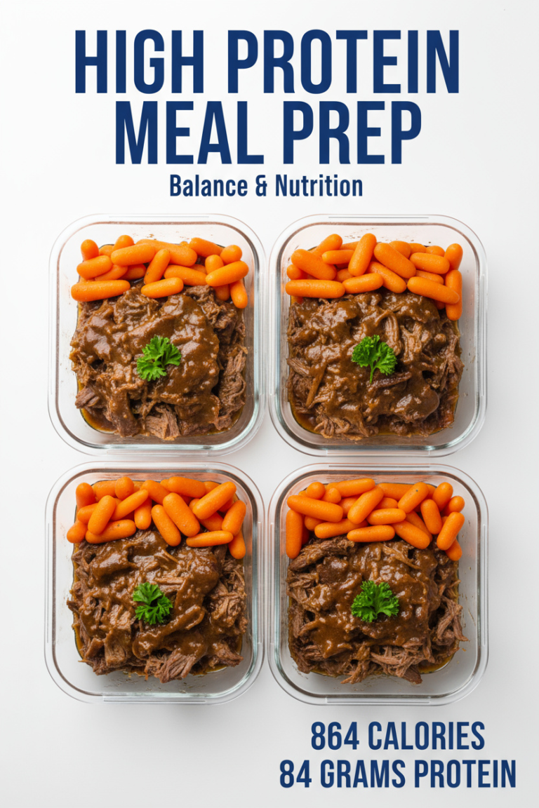 Quick & Easy High Protein Tender Pot Roast: The Ultimate Meal Prep ...