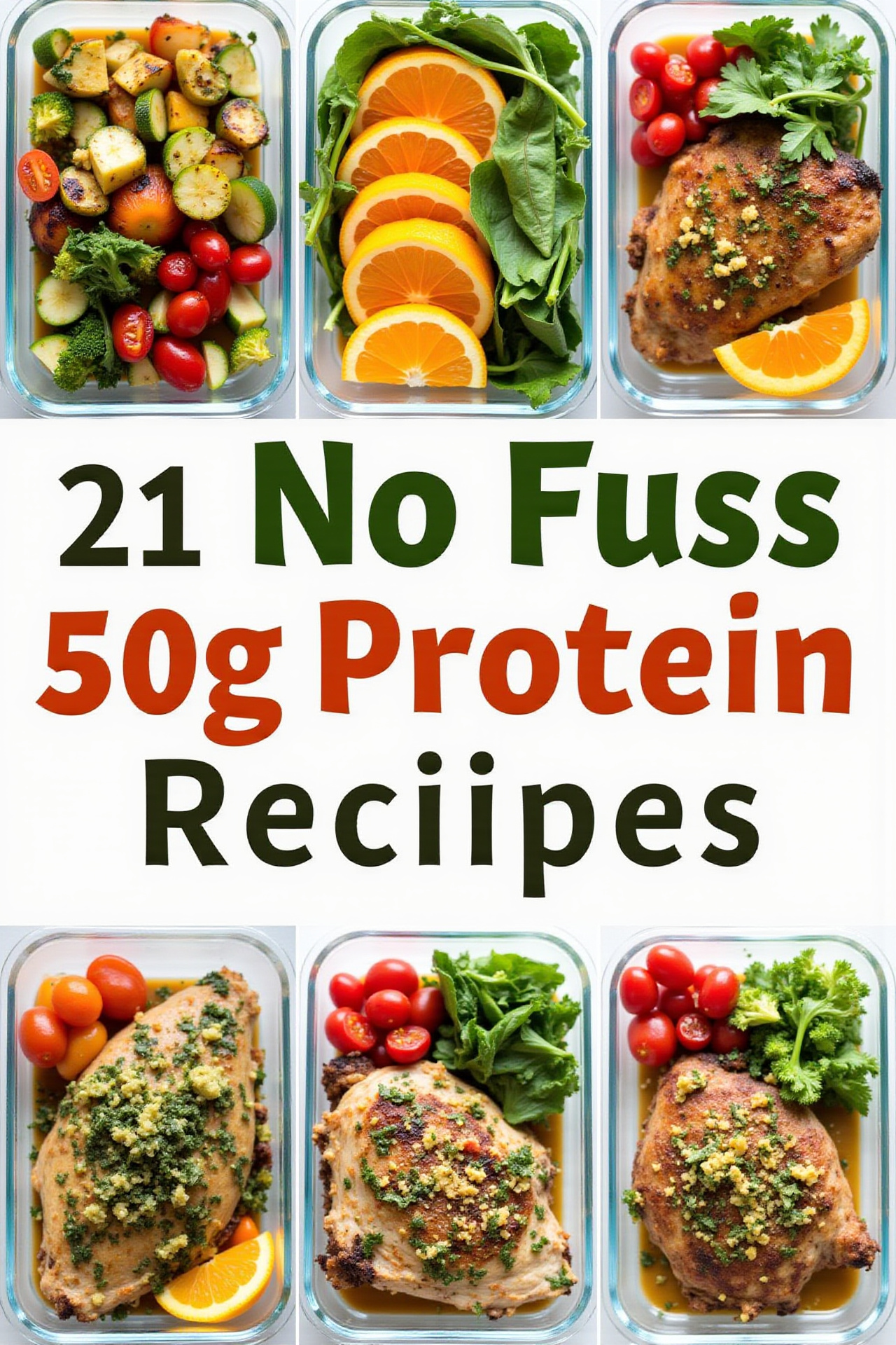 21 Power-Packed Meals: Quick, Easy Recipes with 50g+ Protein to Fuel ...