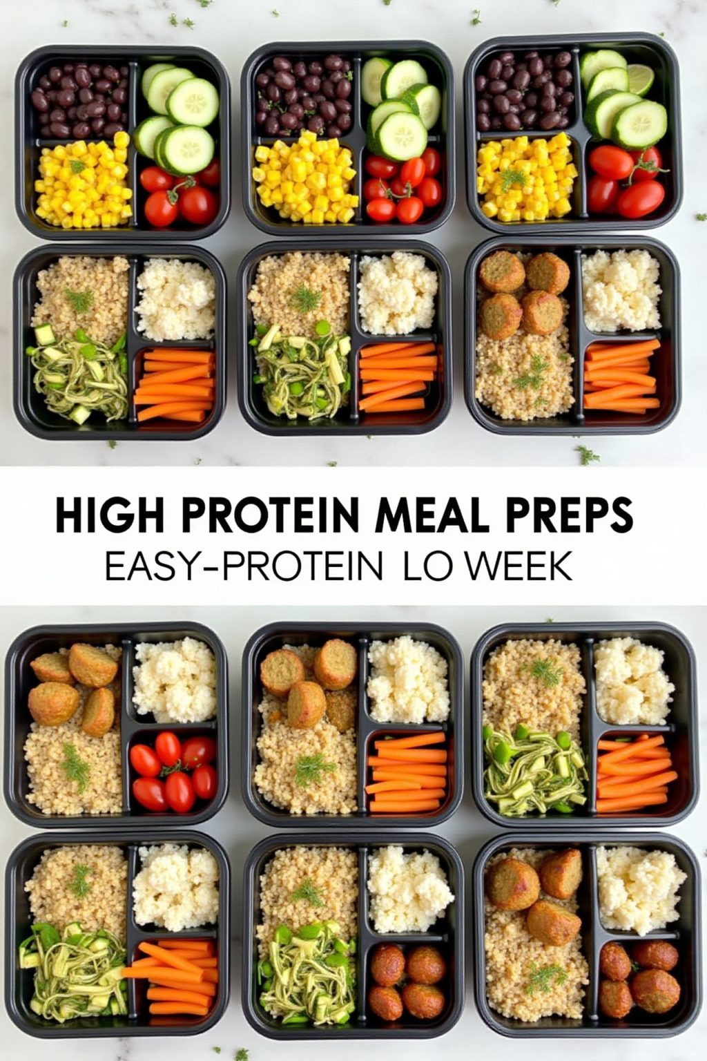 High Protein Meal Prep: Delicious Recipes to Fuel Your Week - Protein ...