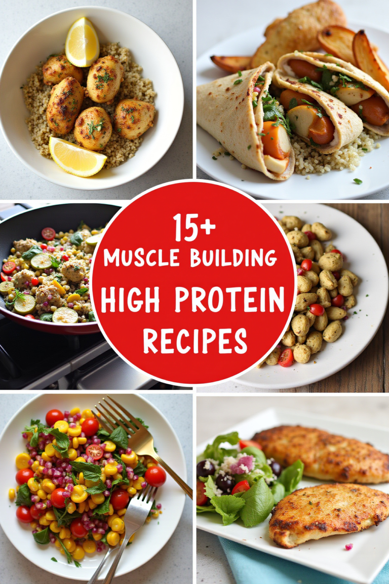 Muscle-Powered Evenings: 15+ High Protein Dinner Recipes for Strength ...