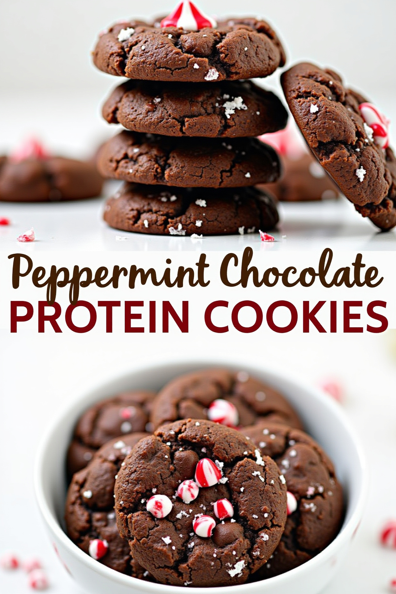 Peppermint Chocolate Protein Cookies: A Festive, Chewy Treat for Health ...